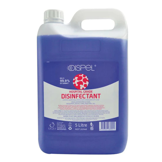 DISPEL - Hospital Grade Disinfectant 5L - Salon Cosmetics