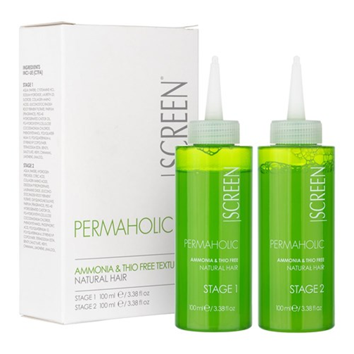 SCREEN - Permaholic Natural Hair Perm - Salon Cosmetics