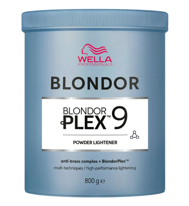 WELLA - Blondor Plex 9 Lightening Powder 800g - Salon Cosmetics