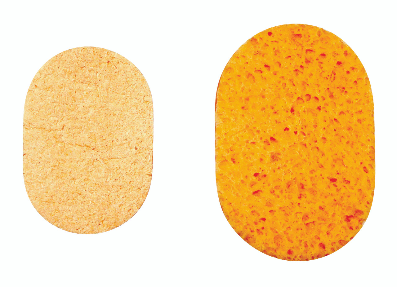 ARTIST'S CHOICE - Compressed Cleansing Sponges - 2 Pack - Salon Cosmetics