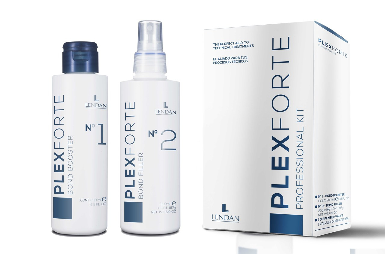 LENDAN - Plex Forte - Blond Control Oil 650ml - Salon Cosmetics