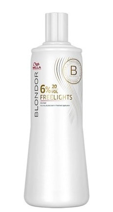 WELLA - Blondor Freelights Developer 6% 20 Vol 1000ml - Salon Cosmetics