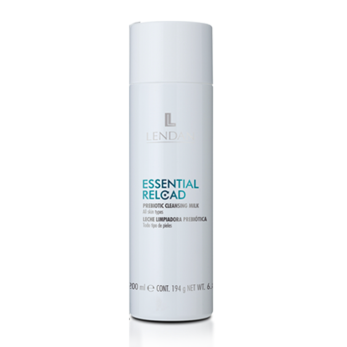 LENDAN - ESSENTIAL RELOAD Prebiotic Cleansing Milk 200ml - Salon Cosmetics