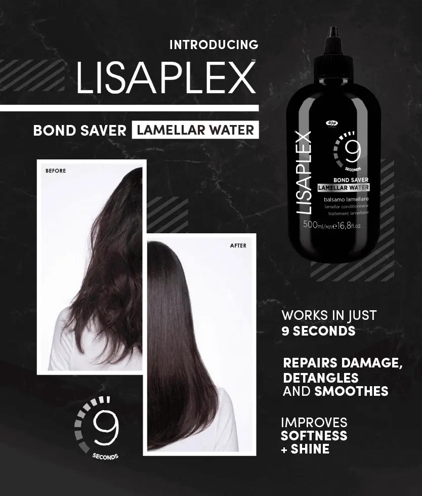 LISAP MILANO - Lisaplex 9 Seconds Bond Saver Lamellar Water 250ml ...