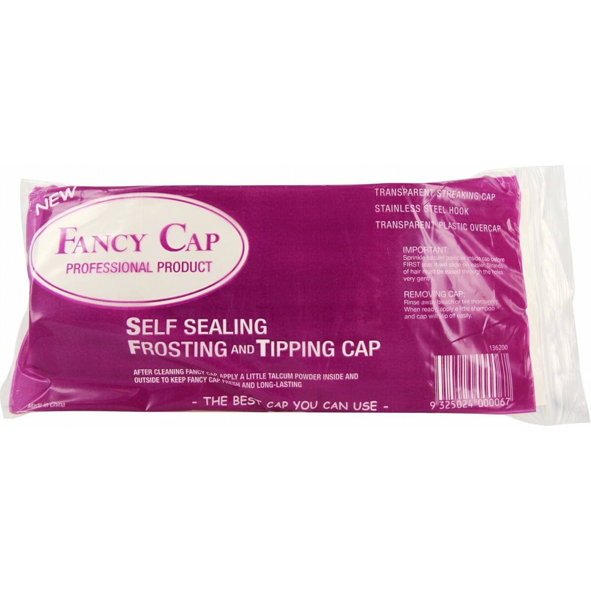FANCY CAP - Self Sealing Frosting & Tipping Cap - Salon Cosmetics