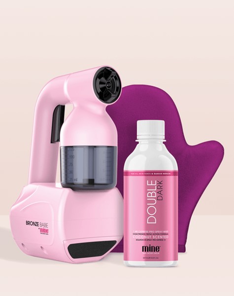 MINETAN - Bronze Babe Home Spray Tan Kit - Pink - Salon Cosmetics