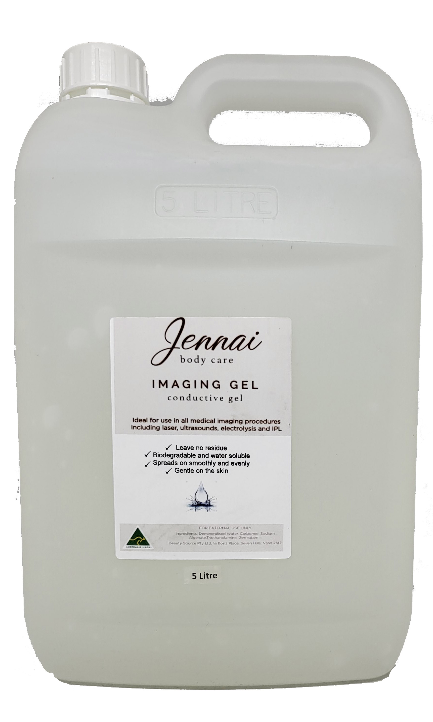 HAWLEY INTERNATIONAL - Imaging Gel Conductive Gel 5 Litre - Salon Cosmetics