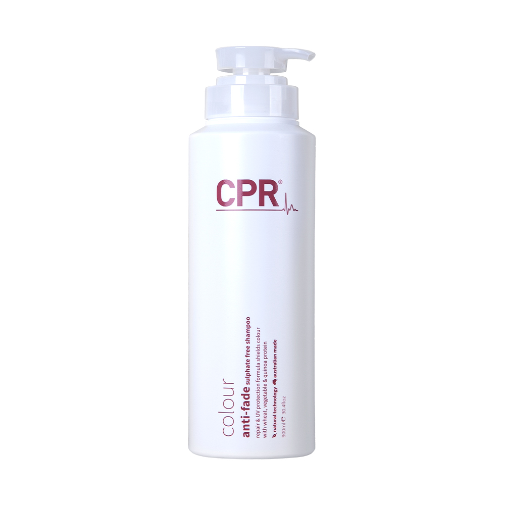 CPR - Colour - Anti-Fade Sulphate Free Shampoo 900ml - Salon Cosmetics