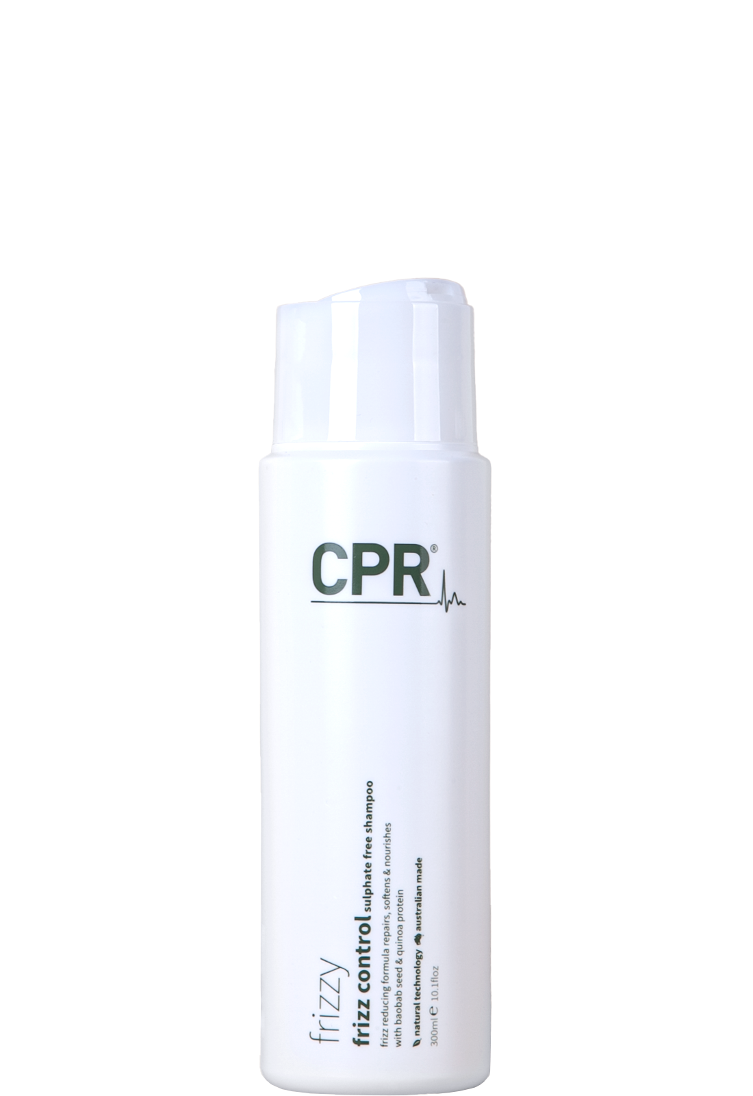 CPR - Frizzy - Frizz Control Sulphate Free Shampoo 300ml - Salon Cosmetics
