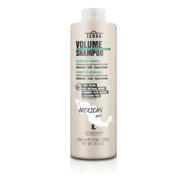 LENDAN - Terra Mexican Spirit - Volume Shampoo 1000ml - Salon Cosmetics
