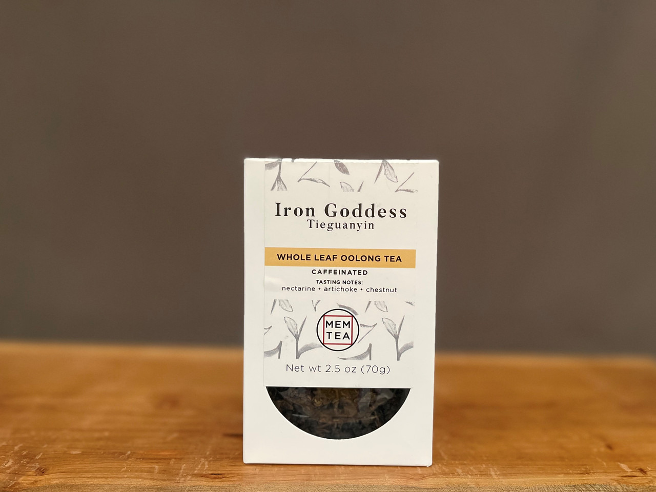 MEM Tea, Iron Goddess Tieguanyin Oolong Tea - 2.5oz - Formaggio Kitchen