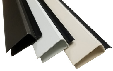 Vinyl Expander with molded in sweep - Choose Size & COLOR