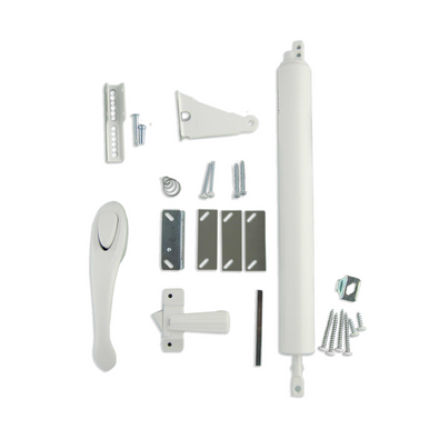 Push Button Surface Mount Handle with Closer - Choose Color