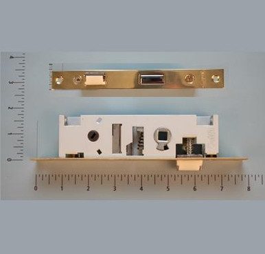 Mortise Latch Assembly for Screen Away, 7/8" Backset