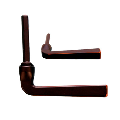 Aged Bronze Handle with Spindle