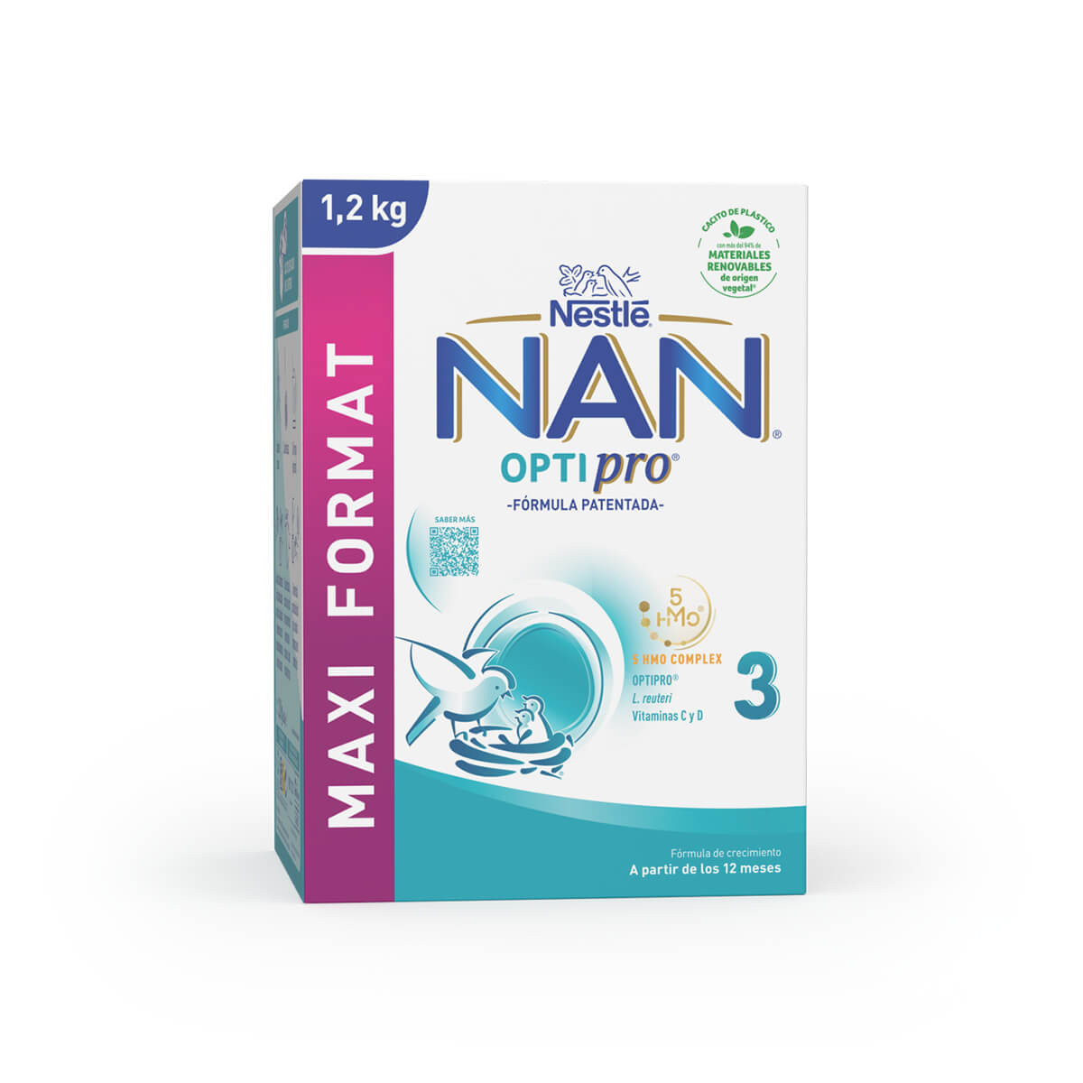 Nan 3 OPTIpro 1200g - eljekarna24