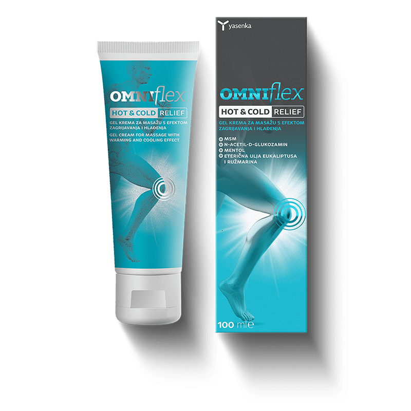 Yasenka Omniflex Hot & Cold gel krema 100ml | Eljekarna24.hr