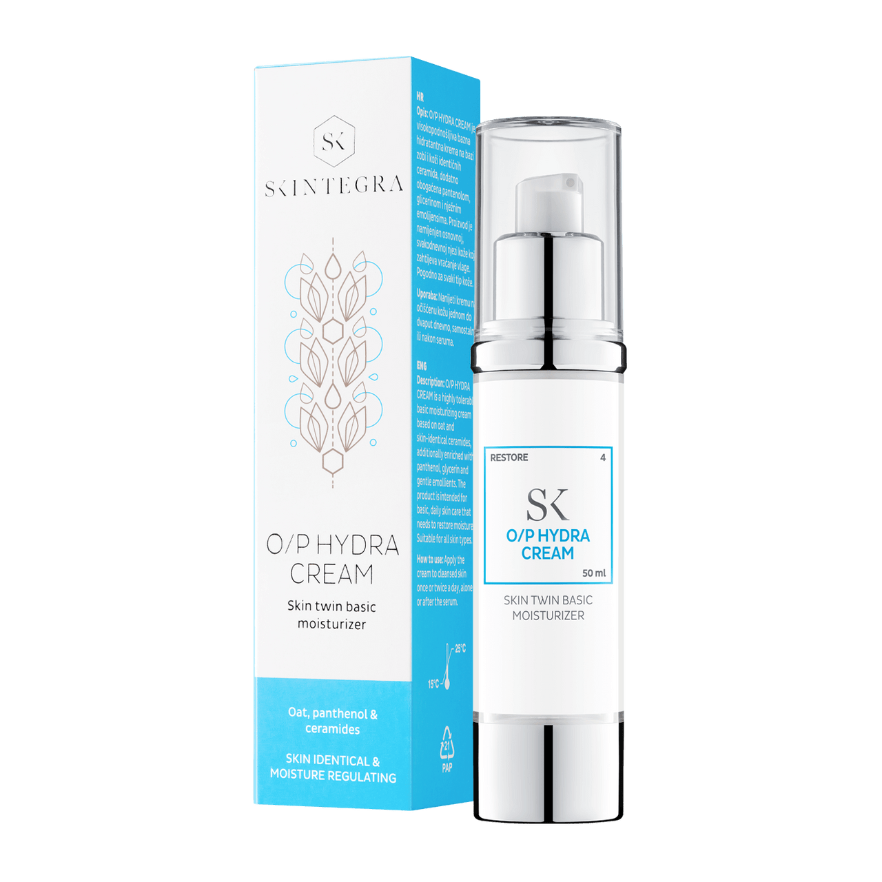 Skintegra O/P HYDRA krema za dehidriranu kožu lica 50 ml - eljekarna24