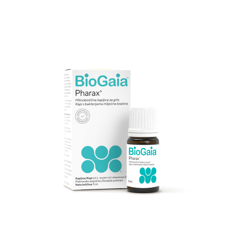 BioGaia Pharax kapi s vitaminom D3 | Eljekarna24
