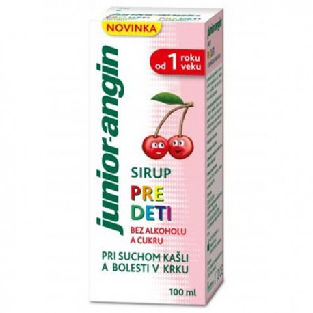 Junior Angin - spriječite kašalj kod najmlađih