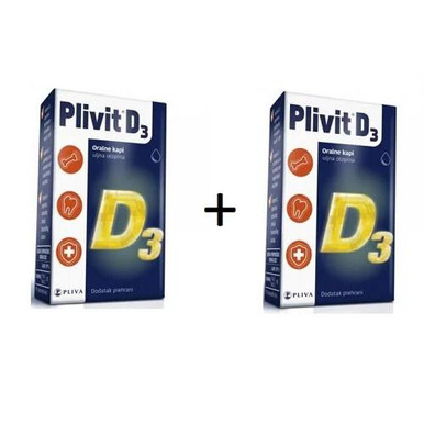 Plivit D3 kapi OTC 5 ml DUO PROMO - eljekarna24