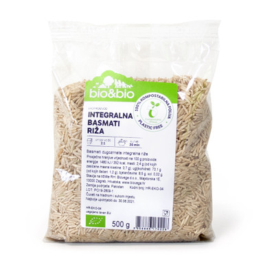 Bio Bio Smeda Riza Basmati 500g | Eljekarna24.hr