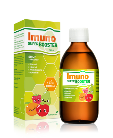 Hamapharm Imuno Super Booster sirup 200 ml - eljekarna24