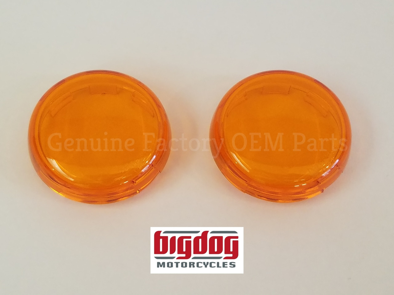 Front Turn Signal Lenses for 2003 - 2016 Big Dog Motorcycles