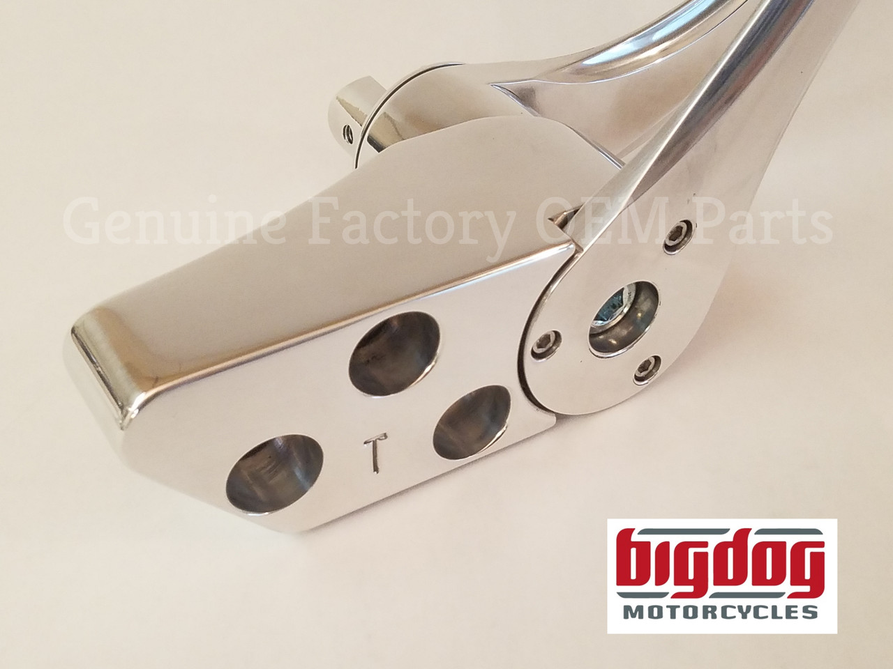 Polished Shift Side Forward Control Assembly Big Dog Motorcycles