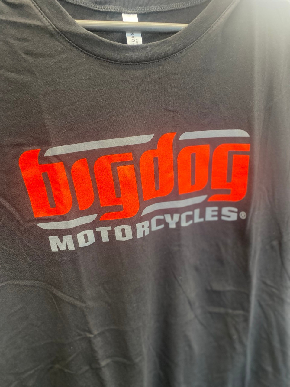 Extra Large Sleeveless Big Dog Motorcycles Brand Muscle Shirt