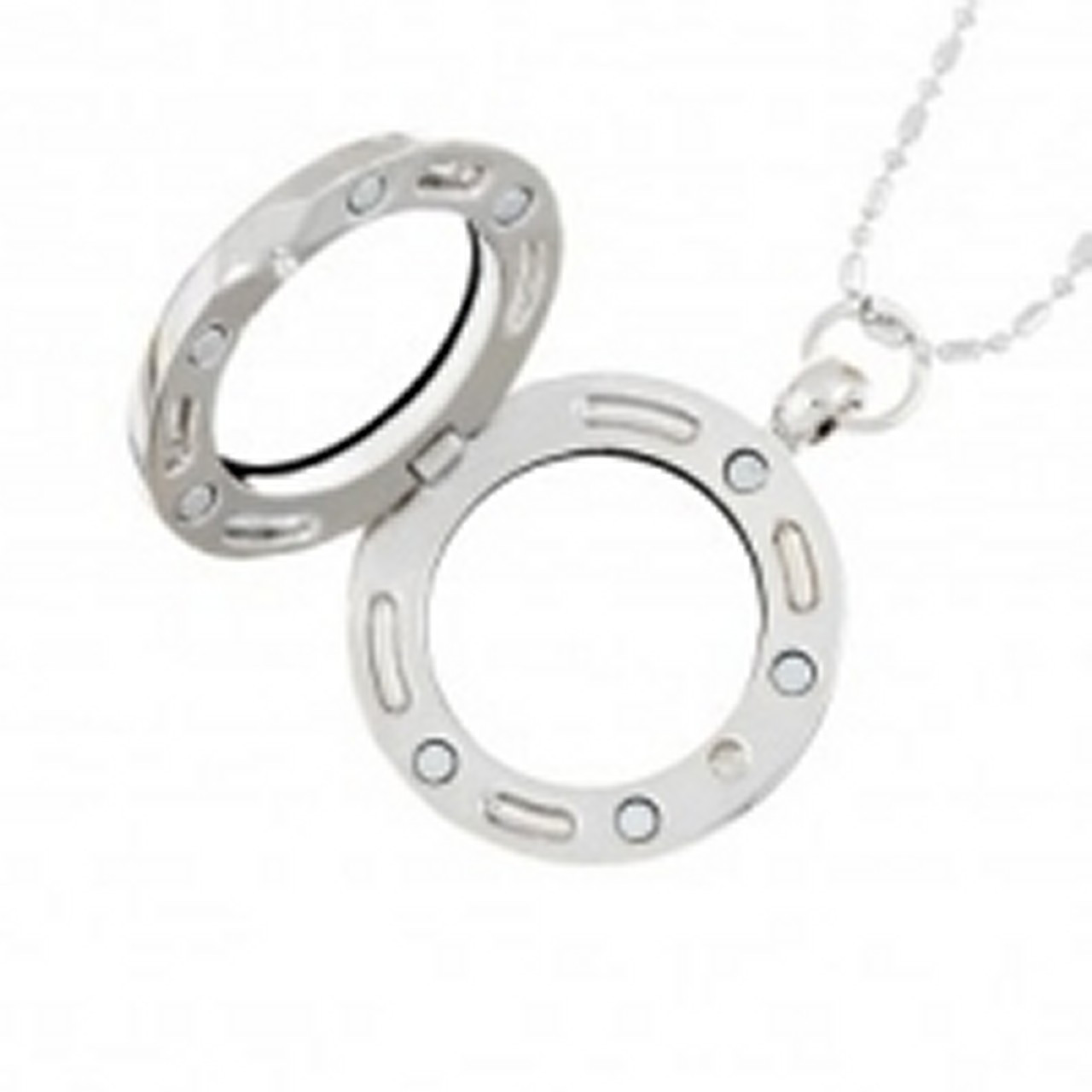 Round Locket 25mm with Necklace