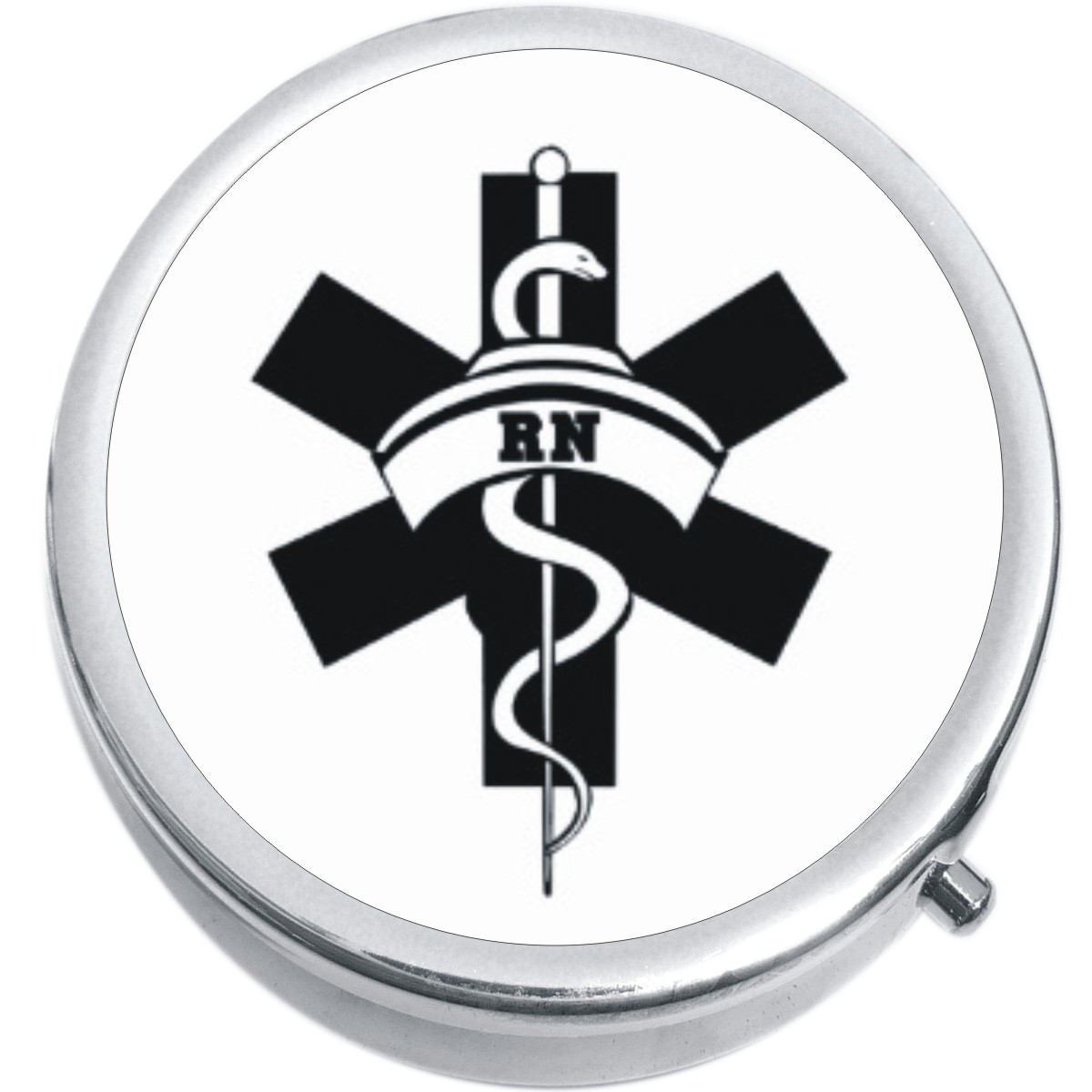 Medical Symbol Caduceus Medical Pill Box