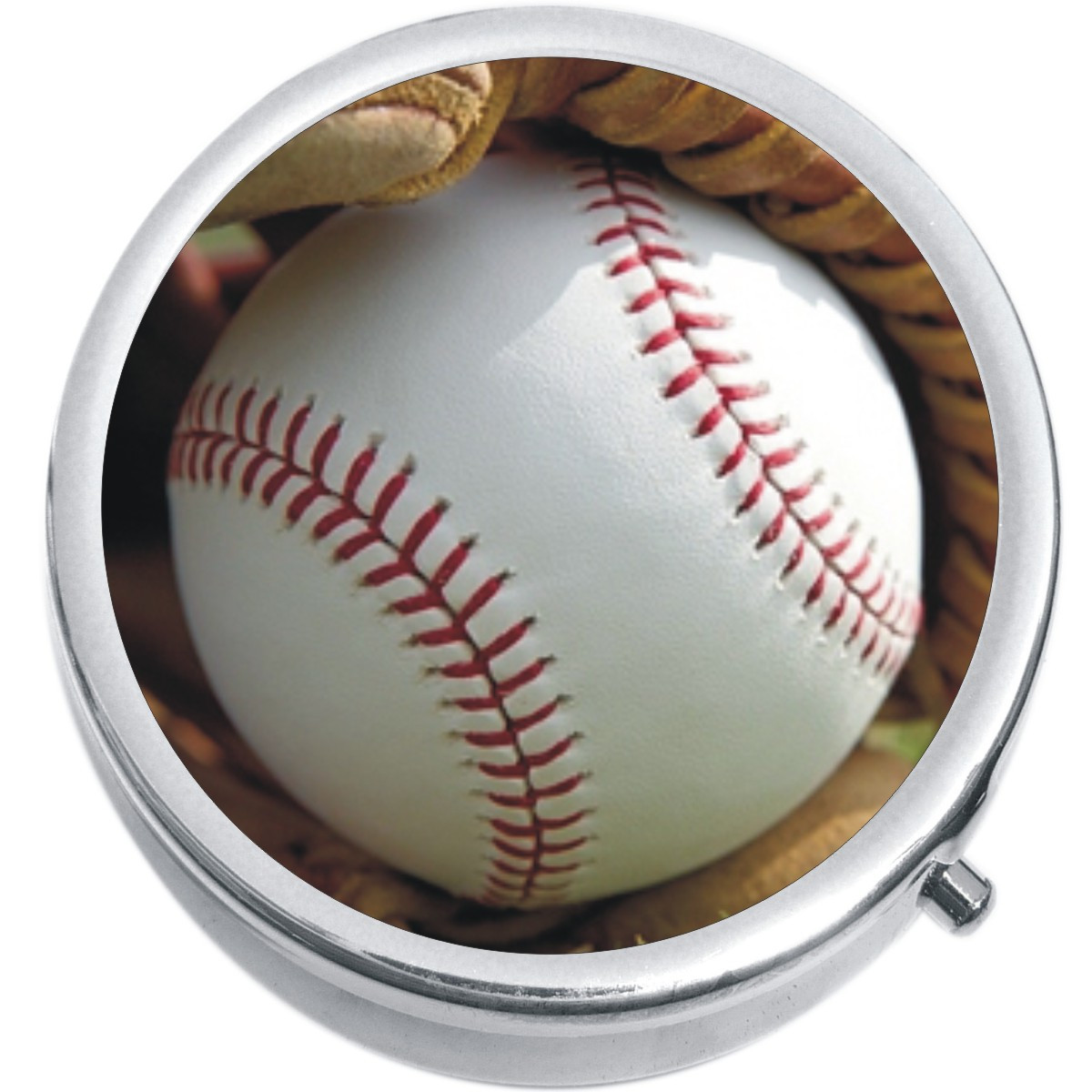 Baseball Glove Medical Pill Box