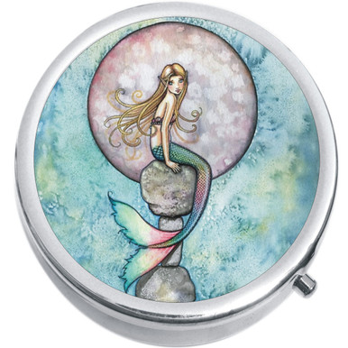 Mermaid Full Moon Medical Pill Box