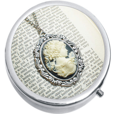 Cameo Book Medical Pill Box