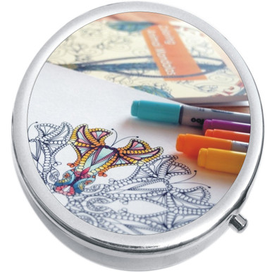 Coloring Book Color Medical Pill Box