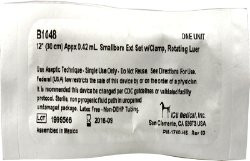 IV Extension Set Small Bore 12 Inch Tubing - Vivid Imaging Solutions