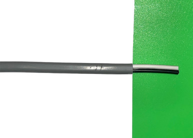 2 WIRE CABLE 16G GRAY SLEEVE w/Insulation Rubber Jacket - Mustang ...