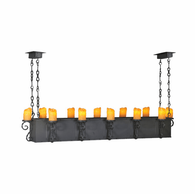 Wrought Iron Lighting - Wrought Iron & Cast Iron Light Fixtures