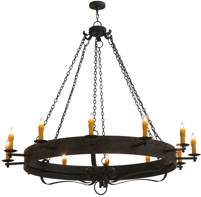 2nd Ave. 175018 Parnella Traditional Rusty Nail Chandelier Light - 2ND ...
