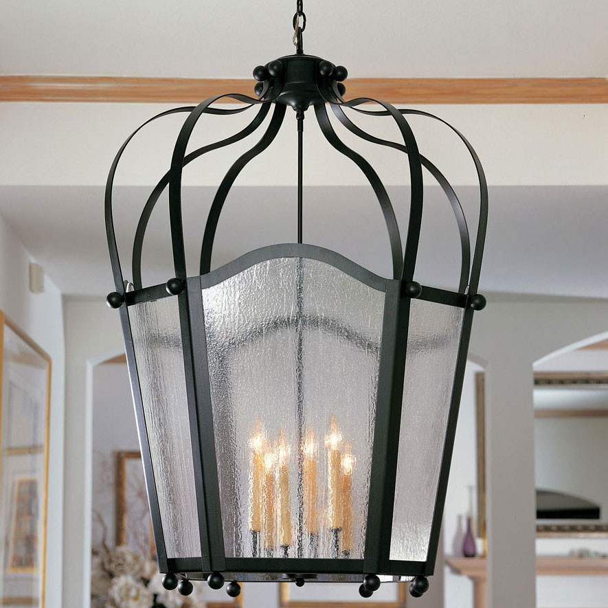 2nd Ave. 169390 Citadel Traditional Old Iron Foyer Lighting - 2ND-169390