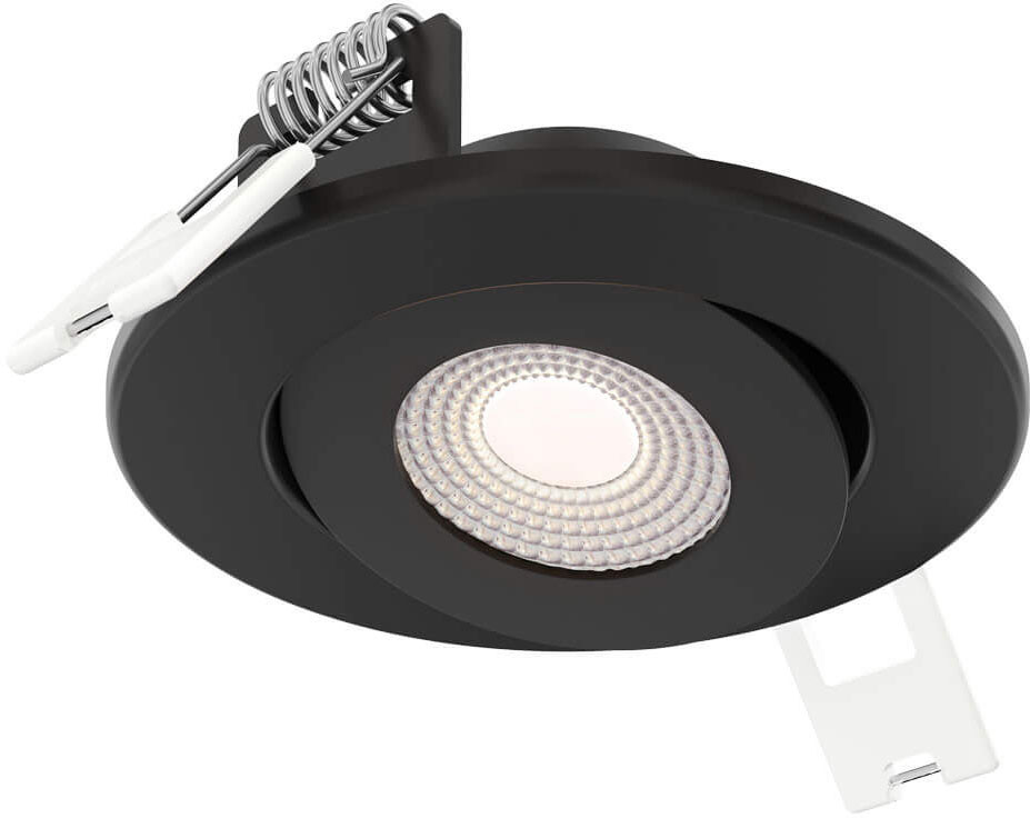 DALS Lighting FGM4-CC-TRIO-WH Pivot Contemporary White LED 3-Light Down ...