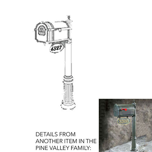 Hanover Lantern M144S Mailbox - HAN-M144S