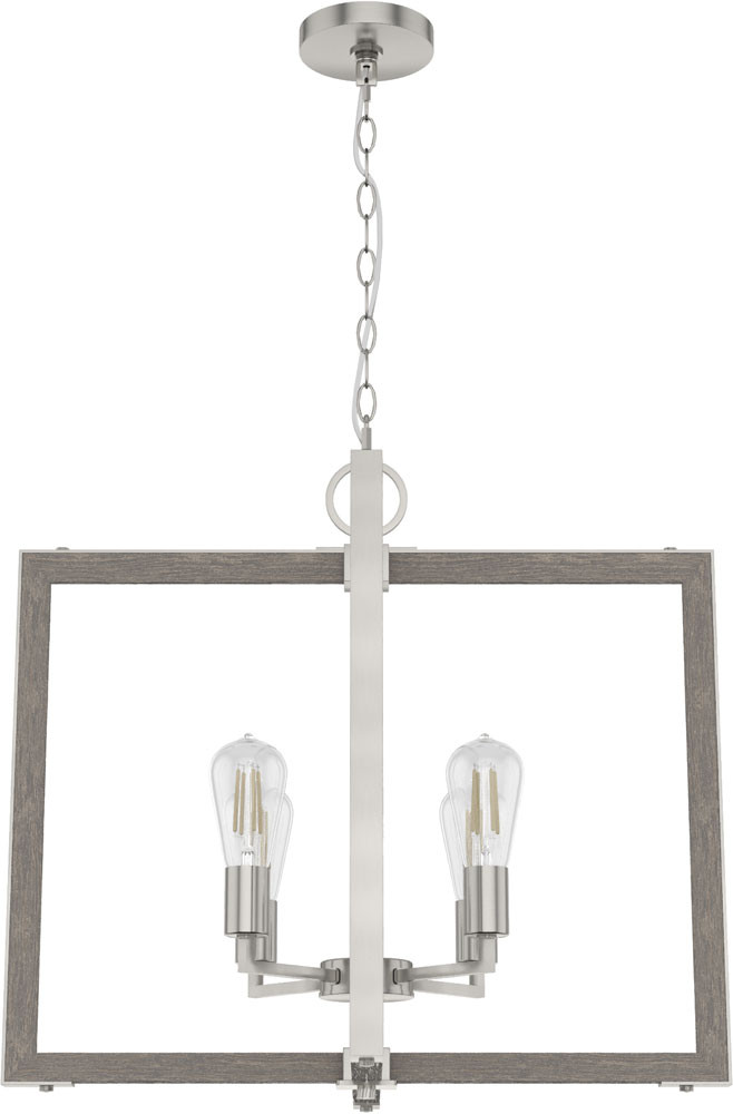 Hunter Lighting 19866 Woodburn Contemporary 4-Light Bath Lighting ...