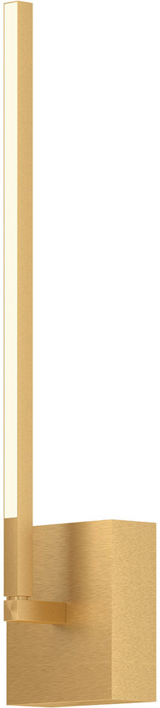 Kuzco WS25118-BG Pandora Contemporary Brushed Gold LED Wall Light ...
