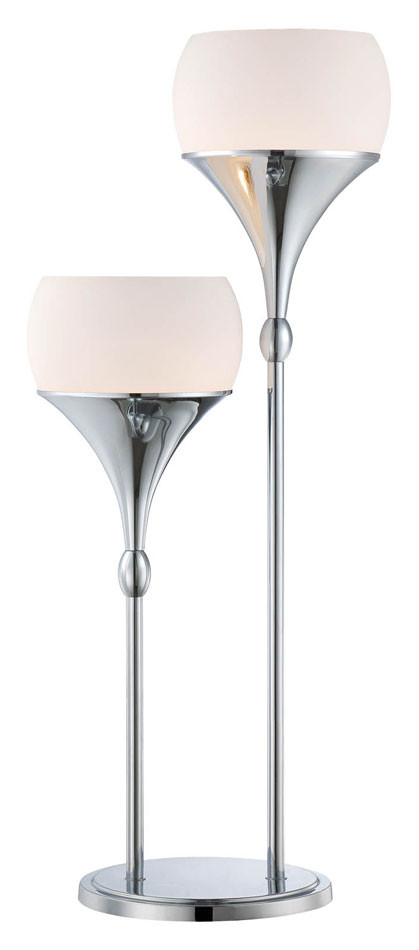 Lite Source LS-82225 Celestel Modern Chrome Lighting Floor Lamp - LS-82225