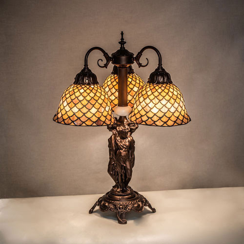 Meyda Custom 252221 Gothic Tiffany Mahogany Bronze Piano Lamp - CUSTOM ...