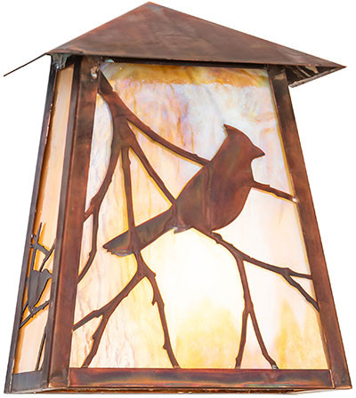 Meyda Custom 29533 Stillwater Craftsman Craftsman Brown Outdoor Light ...