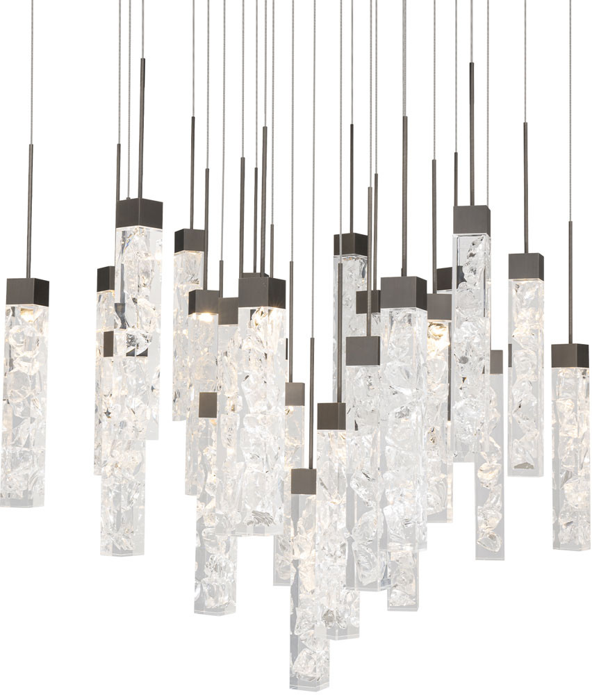 Modern Forms PD-78023L-AN Minx Modern Antique Nickel LED Multi Drop ...