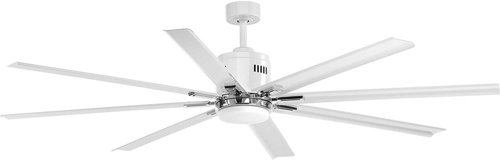 Progress P2550-0930K Vast Brushed Nickel LED 72" Home Ceiling Fan - PRO ...